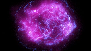 チャンドラX線望遠鏡とハッブル宇宙望遠鏡でとらえた超新星残骸DEM L71 | アストロピクス